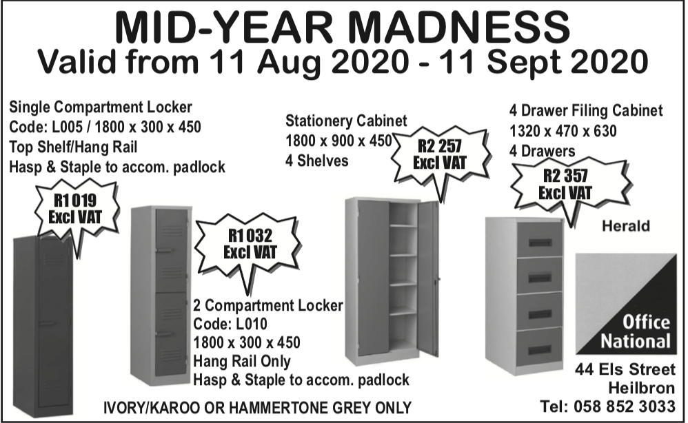 Specials – Heilbron Herald